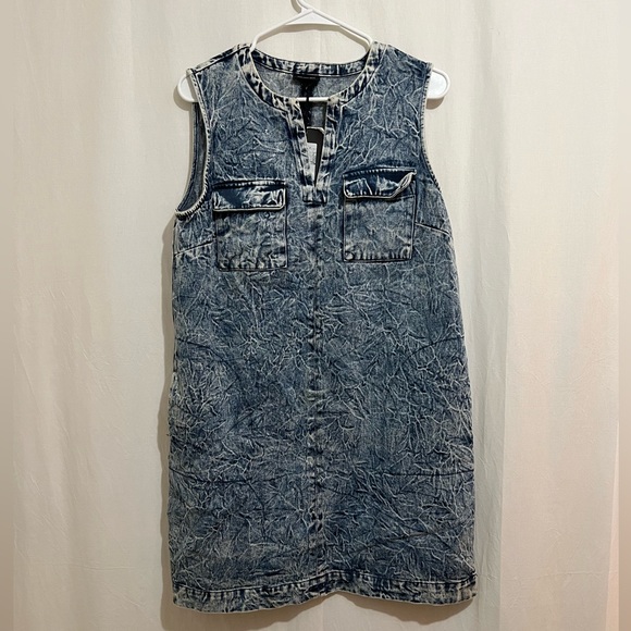 Who What Wear | Dresses | Who What Wear Size M Color Stone Washed Denim ...